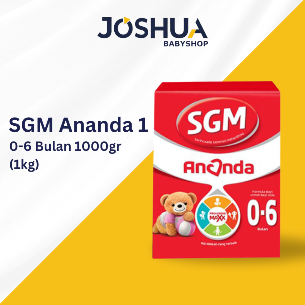 Jual SGM Ananda 1 0-6 Bulan 1000gr (1kg) | Shopee Indonesia