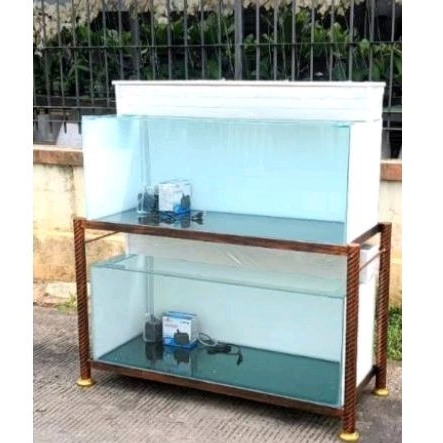 Jual Paket Aquarium 1 set Siap Pakai ukuran 100x40x40 | Shopee Indonesia