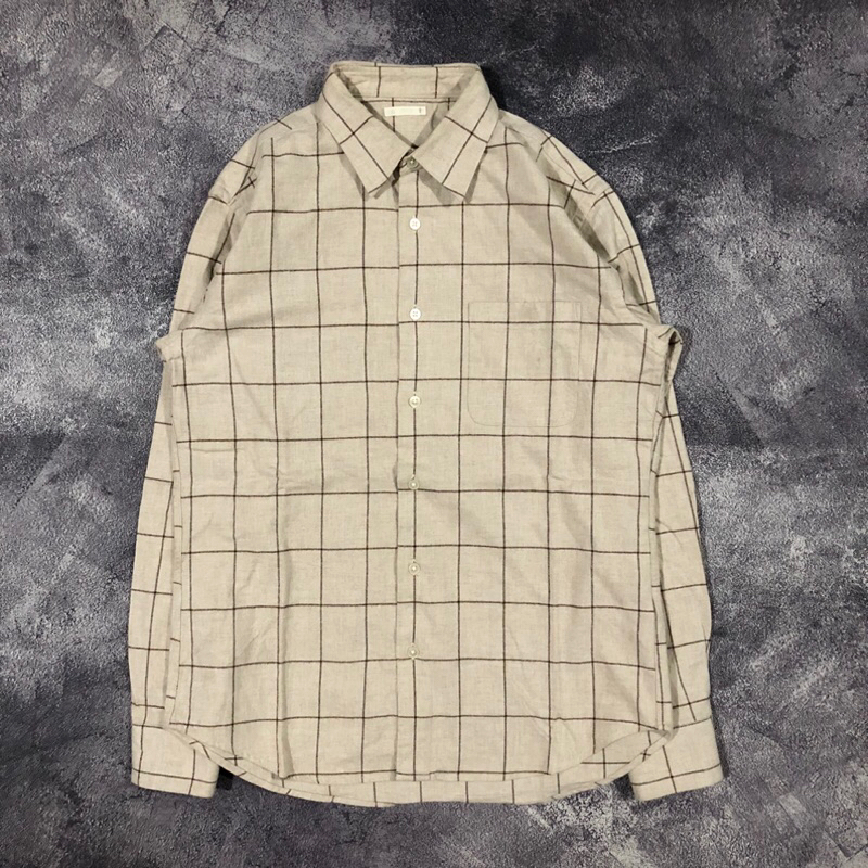 Jual Uniqlo plaid soft flannel shirt | Shopee Indonesia