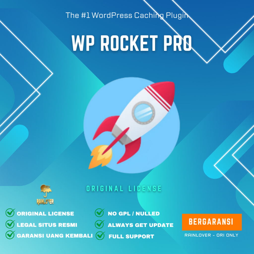 Jual WP Rocket Pro Original - Unlimited Site | Shopee Indonesia