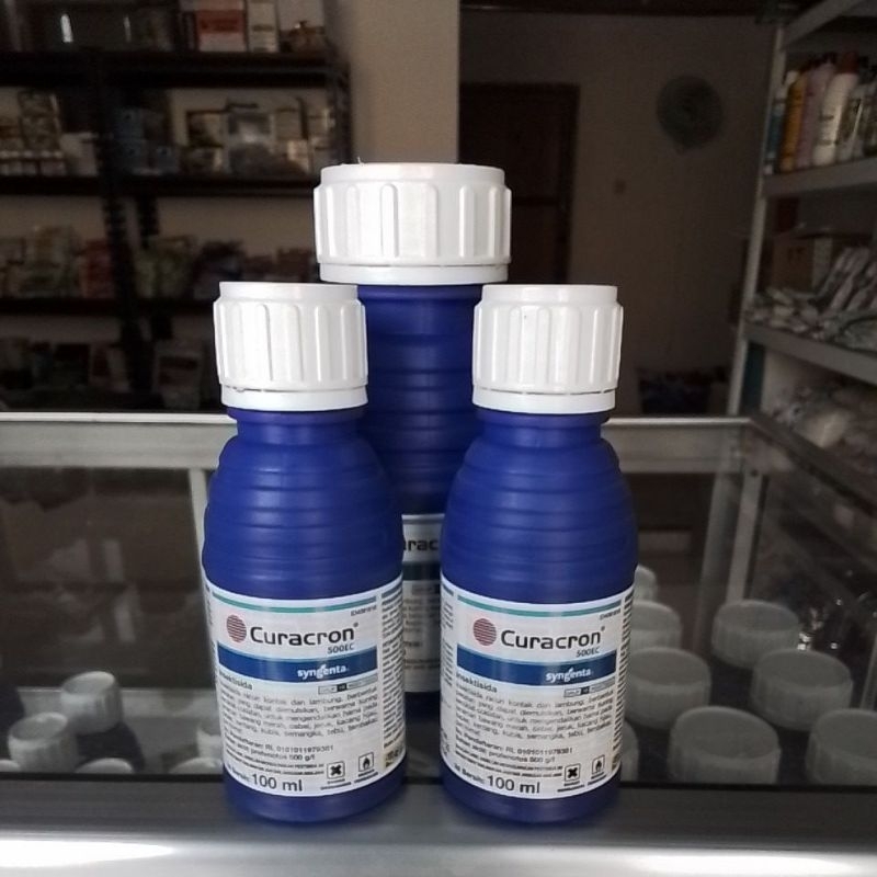 Jual Insektisida CURACRON 500EC Syngenta obat ulat dan kutu 100ml ...
