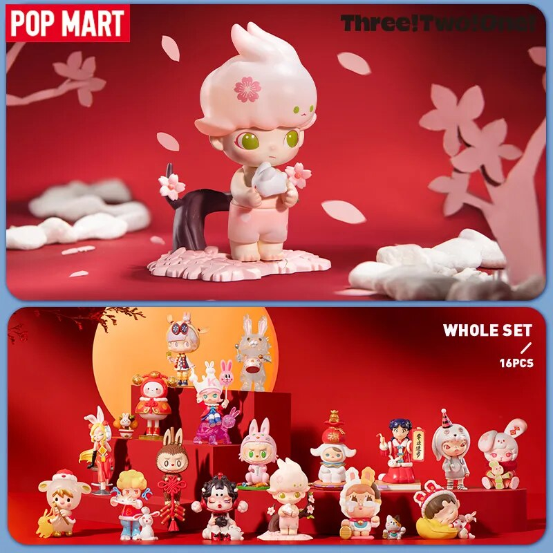 Jual POP MART THREE, TWO, ONE! HAPPY CHINESE NEW YEAR SERIES | Shopee ...