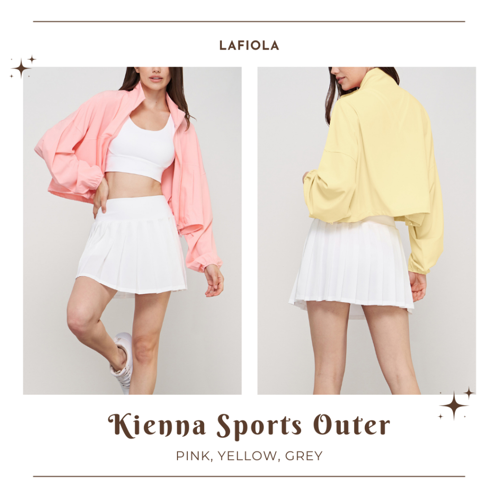 Jual PREMIUM KIENNA OUTER SPF50+ Olahraga Yoga Workout Gym | Shopee ...