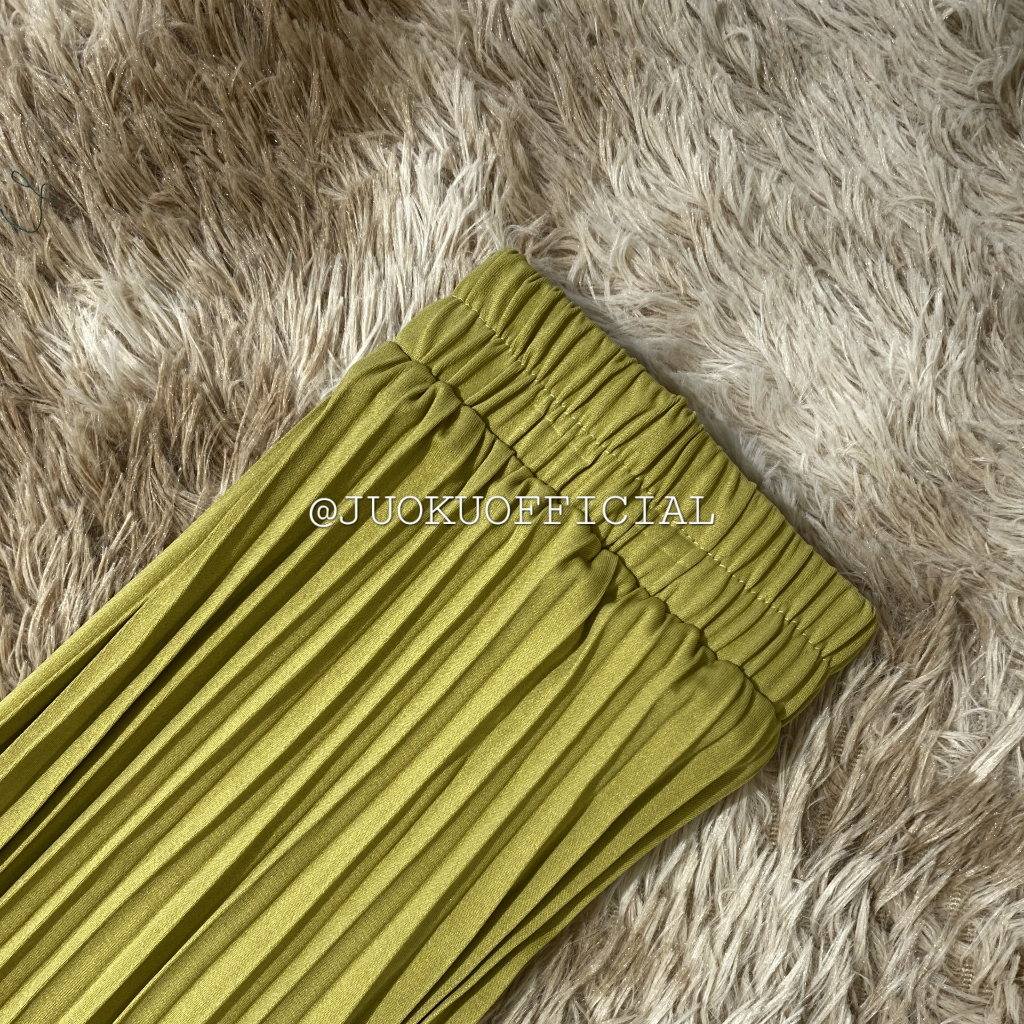 Jual Celana Kulot Plisket Midi / Celana Plisket Tanggung / Celana 7/8 ...