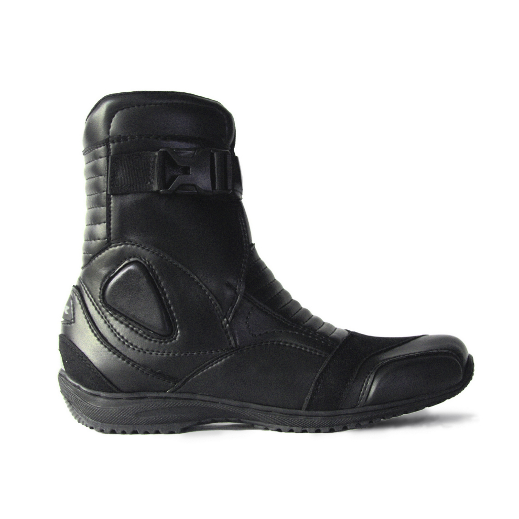 Jual Sepatu Motor RVR Reckon black boots touring riding bikers | Shopee ...