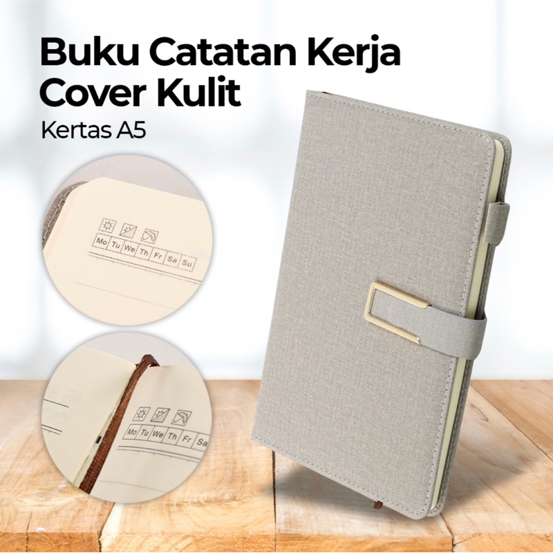 Jual LemonBest Notebook Buku Jurnal Agenda Catatan Harian Diary Cover ...