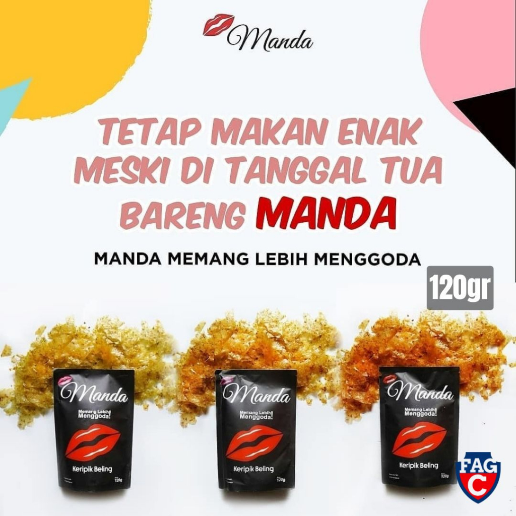 Jual Manda kripca keripik kaca keripik beling original pedas extra ...