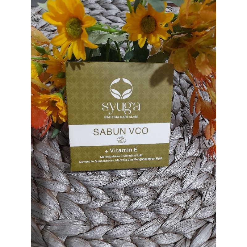 Jual Syuga Sabun VCO + vitamin E 100g | Shopee Indonesia