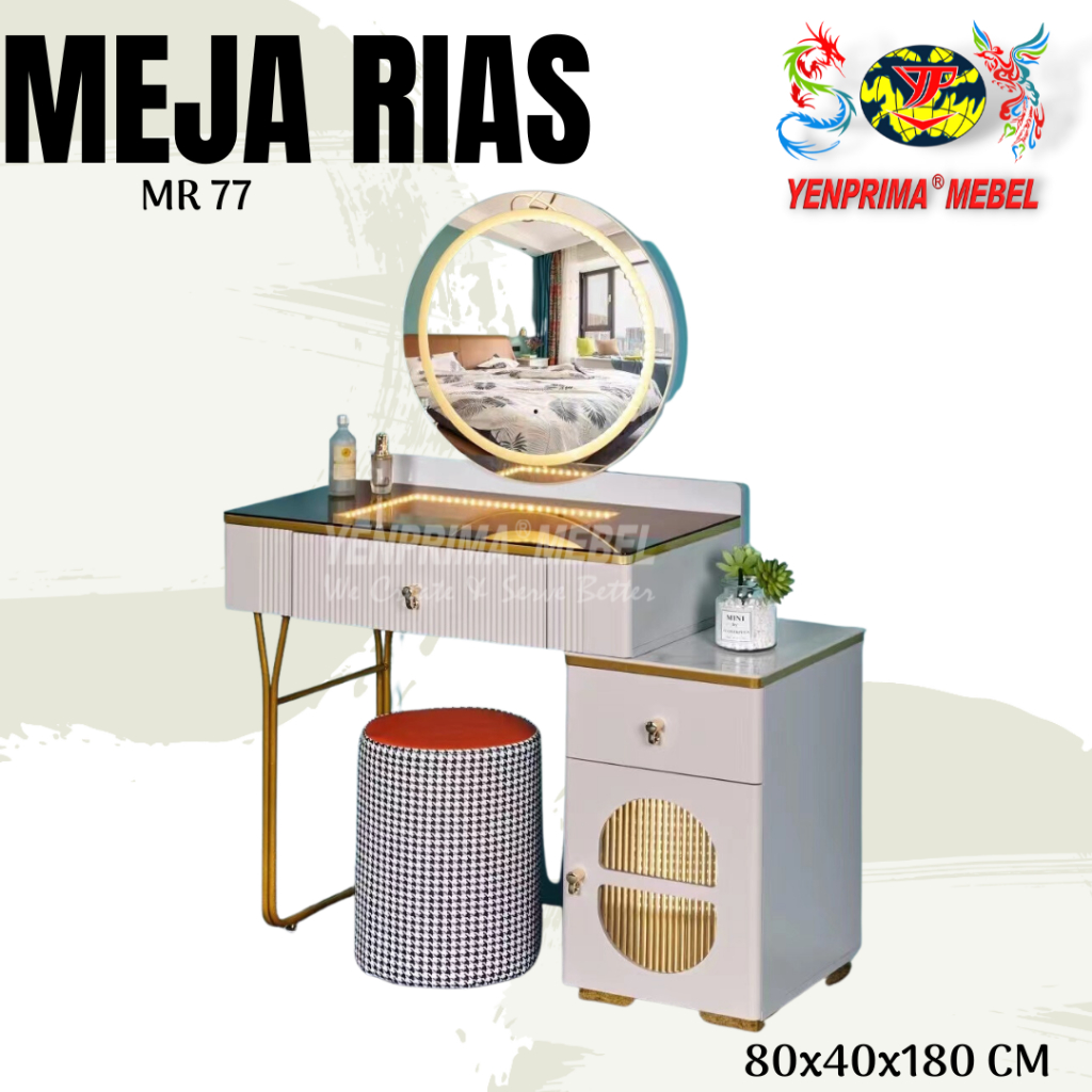 Jual MEJA RIAS/MR 77/MEJA RIAS LAMPU MINIMALIS | Shopee Indonesia
