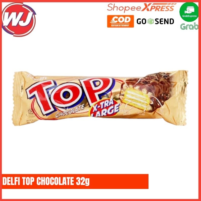 Jual DELFI TOP CHOCOLATE 32g | Shopee Indonesia