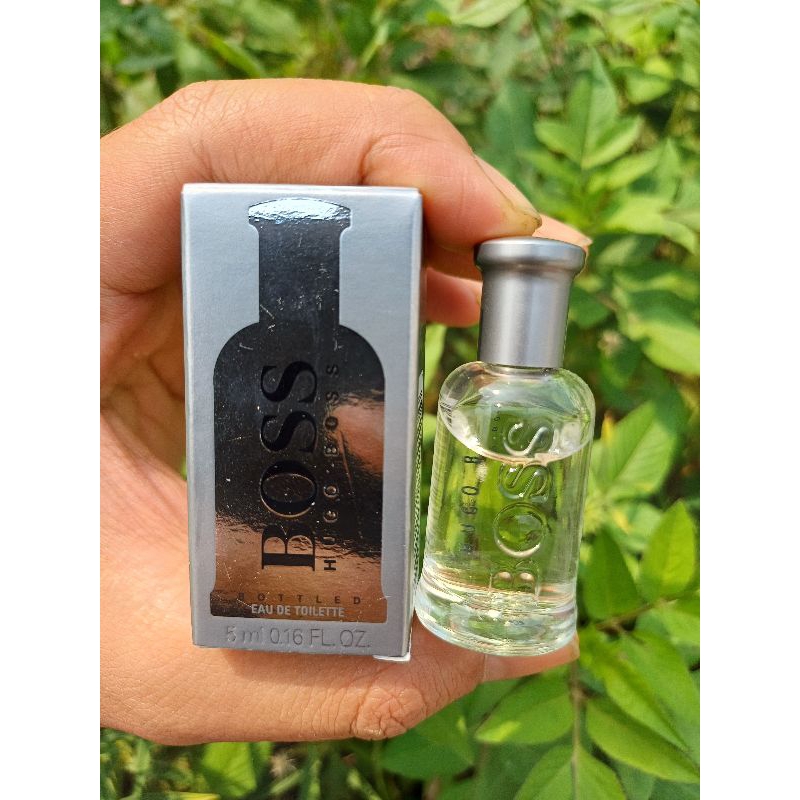 Jual miniatur boss bottled edt 5ml | Shopee Indonesia