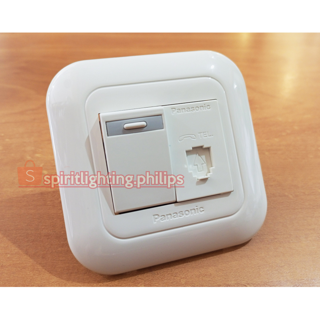 Jual Panasonic Saklar Stop Kontak Socket TV Data Telepon USB 2 Device ...