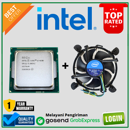 Jual Processor Intel Core i5-4590 3.3Ghz - Cache 6MB [Tray] Socket LGA1150 | Shopee Indonesia
