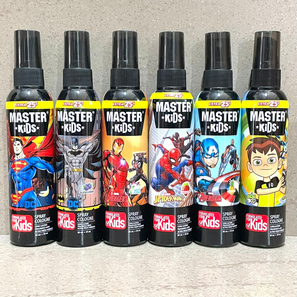 Jual Master Kids Spray Cologne / Parfum Anak 100 ml | Shopee Indonesia