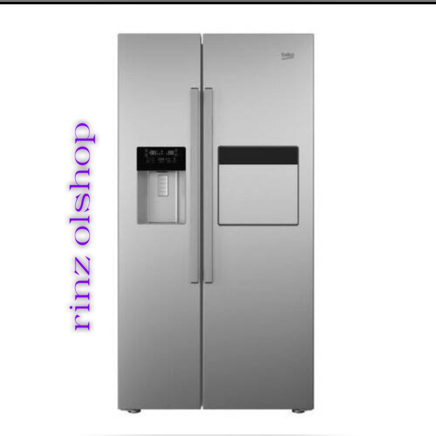 Jual BEKO GN162420X Freestanding Inverter Kulkas Digital Side By Side ...