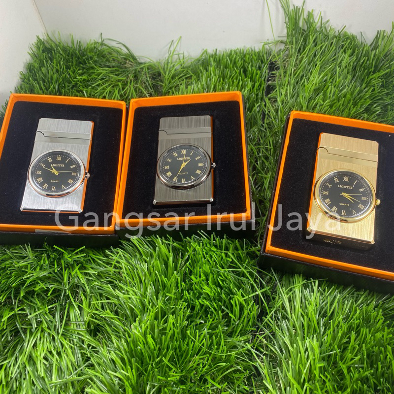 Jual [GIJ] - Korek api unik Nyala las ada jam (jam bisa nyala) | Shopee ...