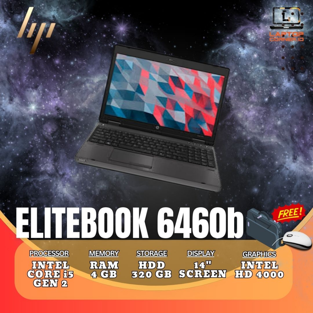 Jual Laptop HP 6460b Core i5 Gen 2 | Shopee Indonesia
