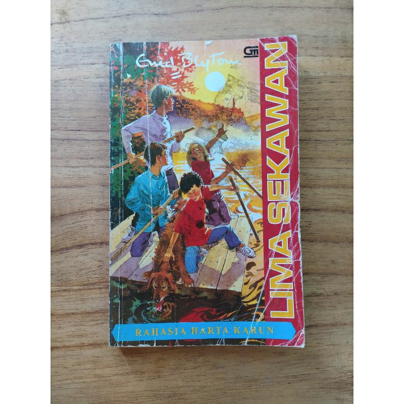 Jual Novel Lima Sekawan Rahasia Harta Karun - Enid Blyton | Shopee ...