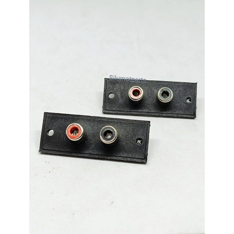 Jual Socket RCA 2 pin / soket rca terminal rca / Socket soket rca 2 pin ...