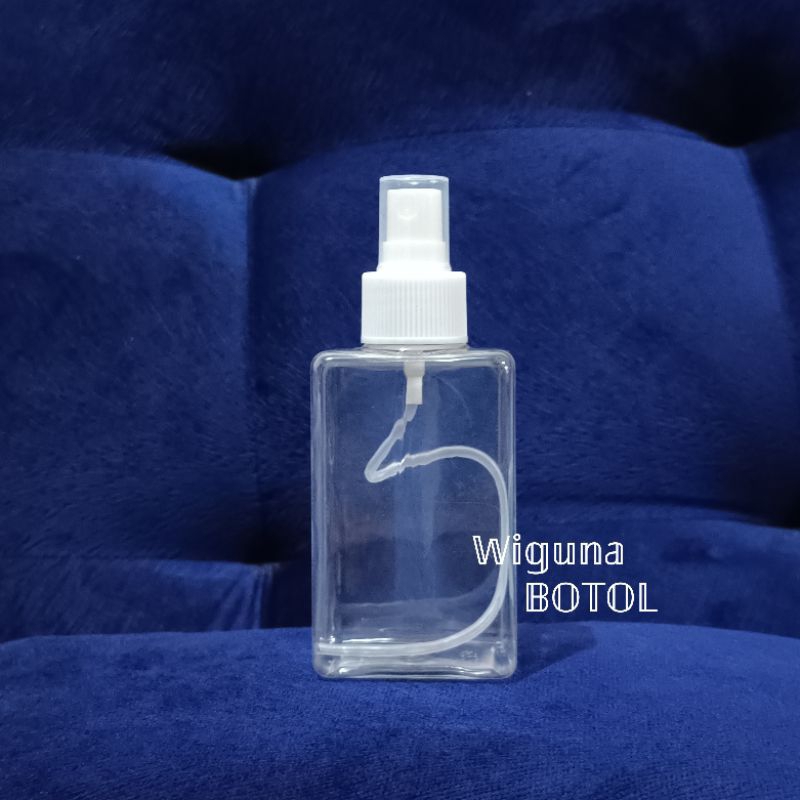 Jual Botol Spray 100ml Kotak / Botol Kotak 100ml PET Tutup Spray ... Jual Botol Spray 100ml Kotak / Botol Kotak 100ml PET Tutup Spray ...