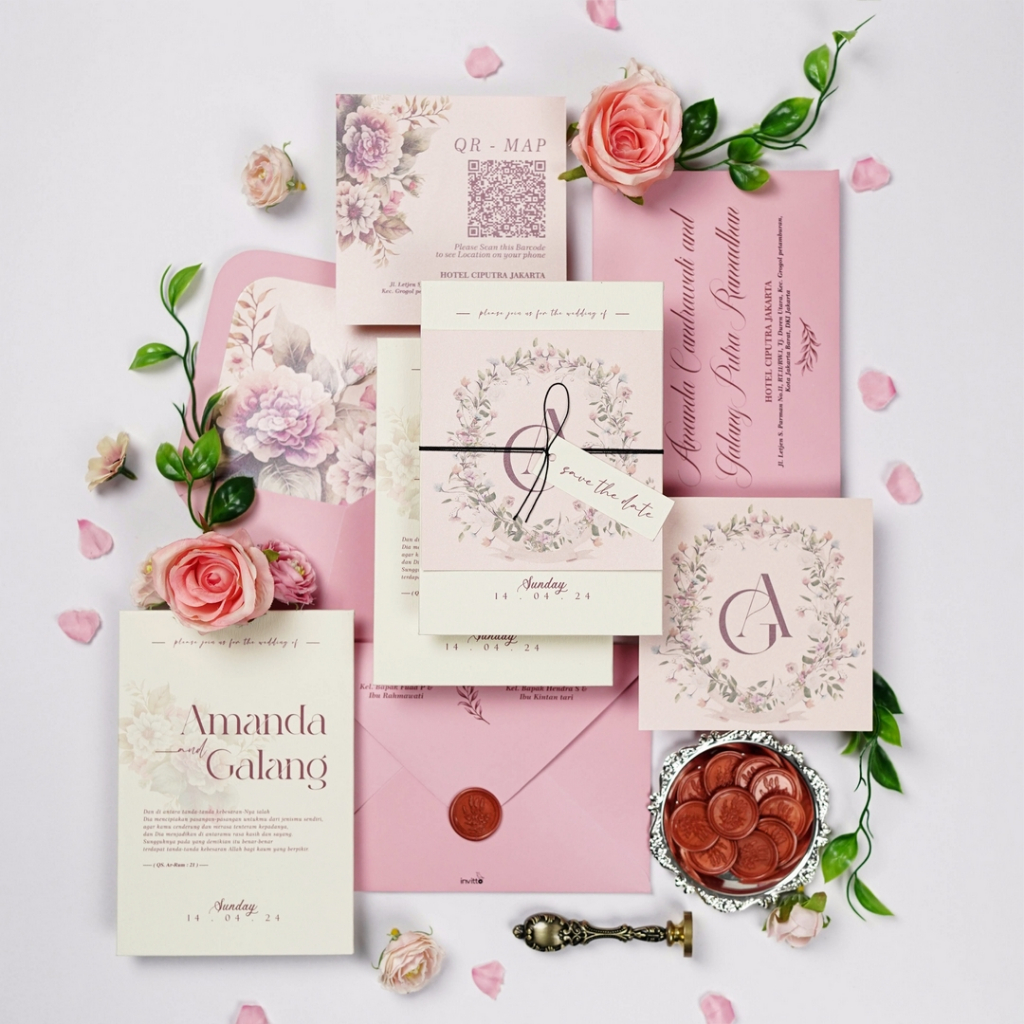 Jual Sample undangan pernikahan E.16.1 (XH) | Shopee Indonesia