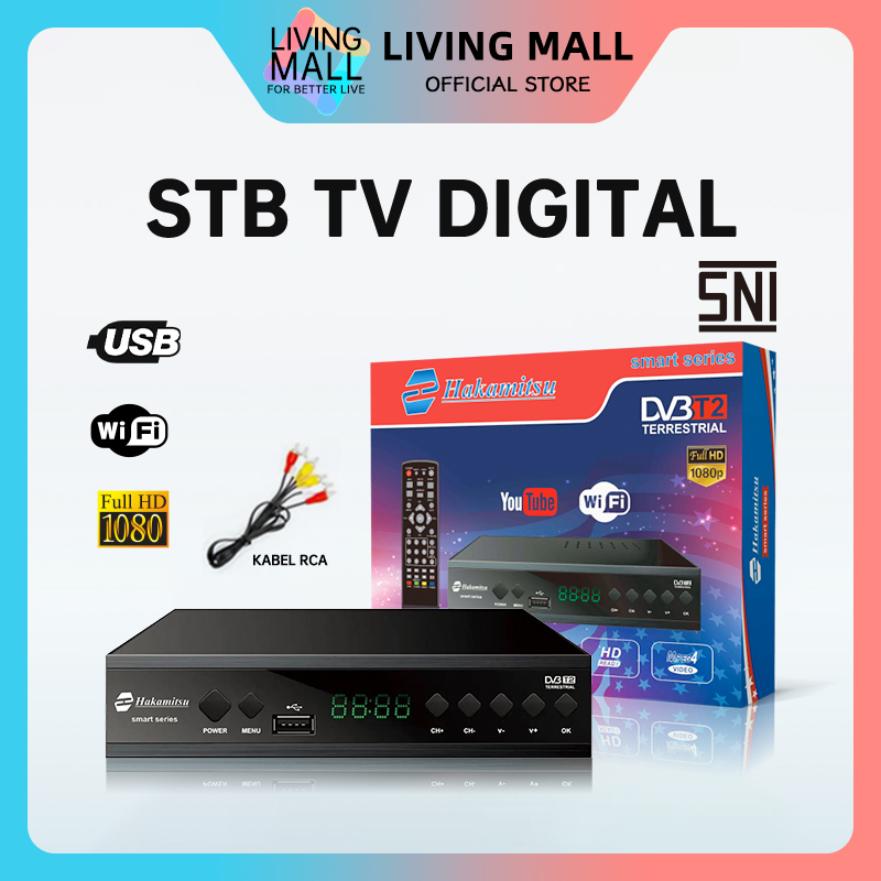 Jual Set-Top Box TV Digital DVB-T2 / Receiver Penerima Siaran / STB ...