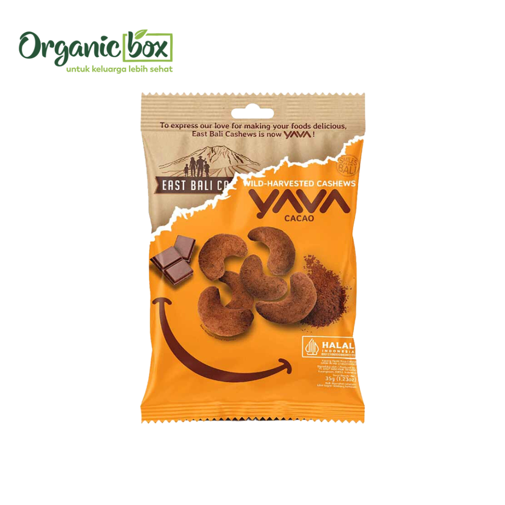 Jual YAVA CACAO CASHEWS NUTS 35GR | Shopee Indonesia