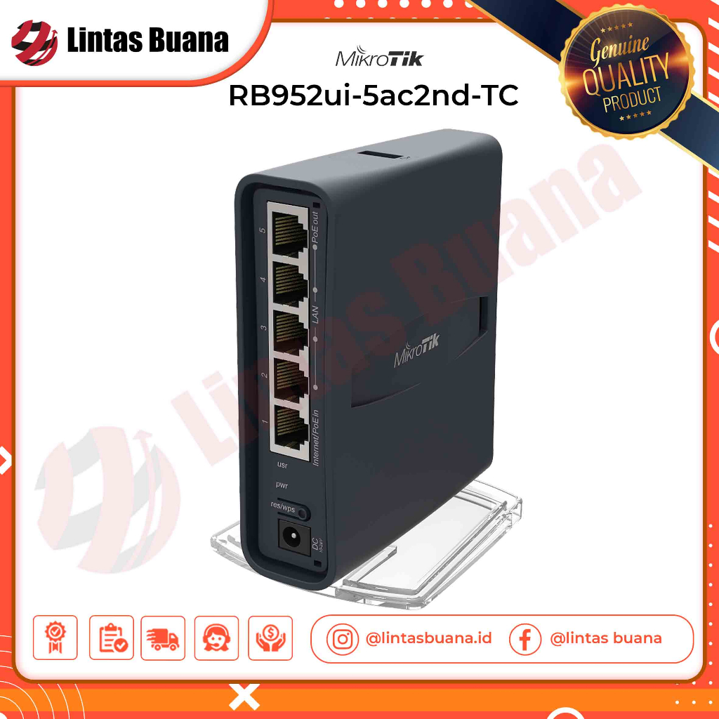 Jual MikroTik hAP ac lite TC RB952Ui-5ac2nD-TC | Shopee Indonesia