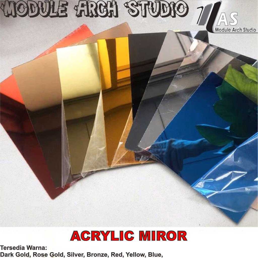 Jual Acrylic Miror 2mm 40x60cm - Akrilik Kaca - Acrylic Gold - Acrylic ...
