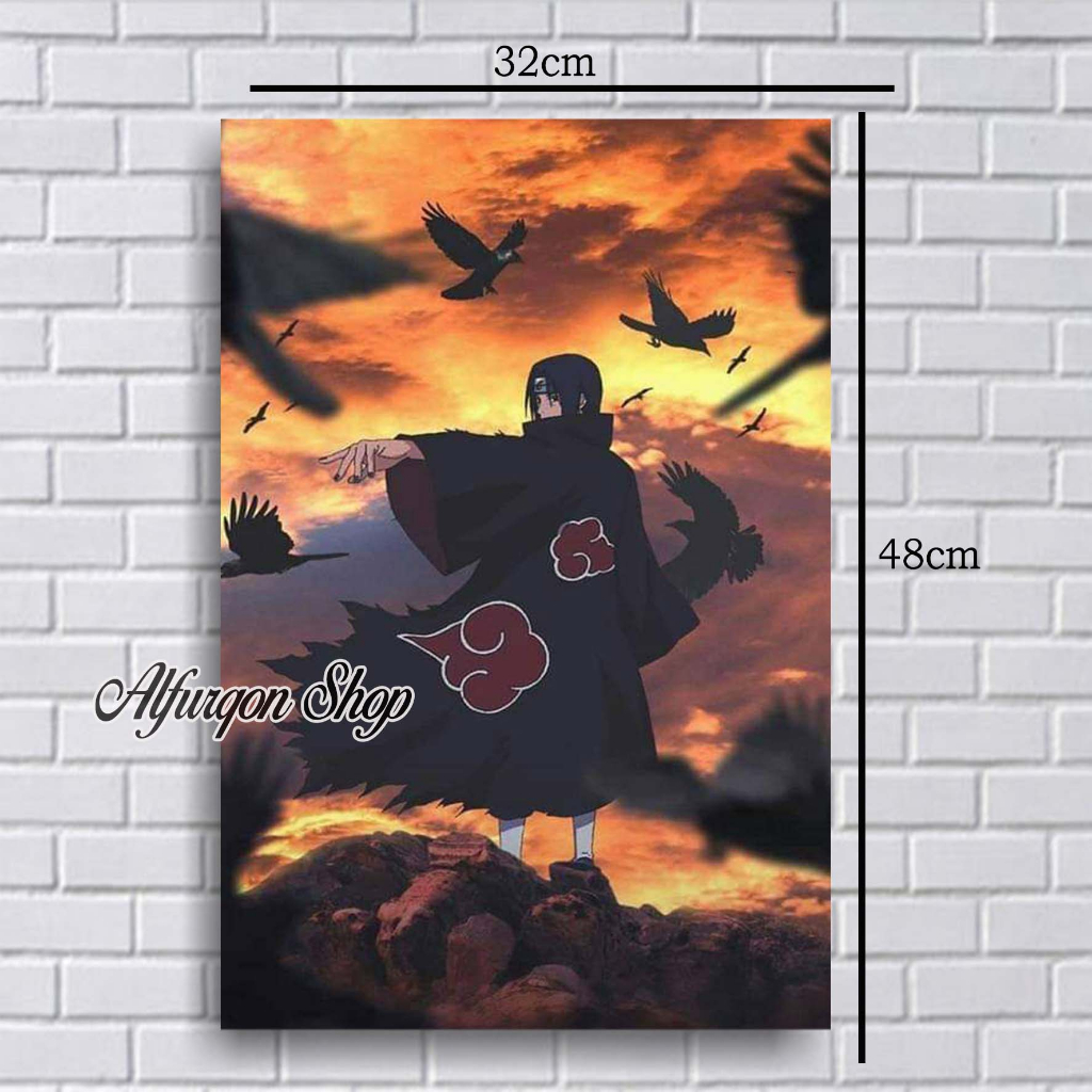 Jual POSTER ANIME POSTER ITACHI UCHIHA POSTER NARUTO POSTER MURAH ...