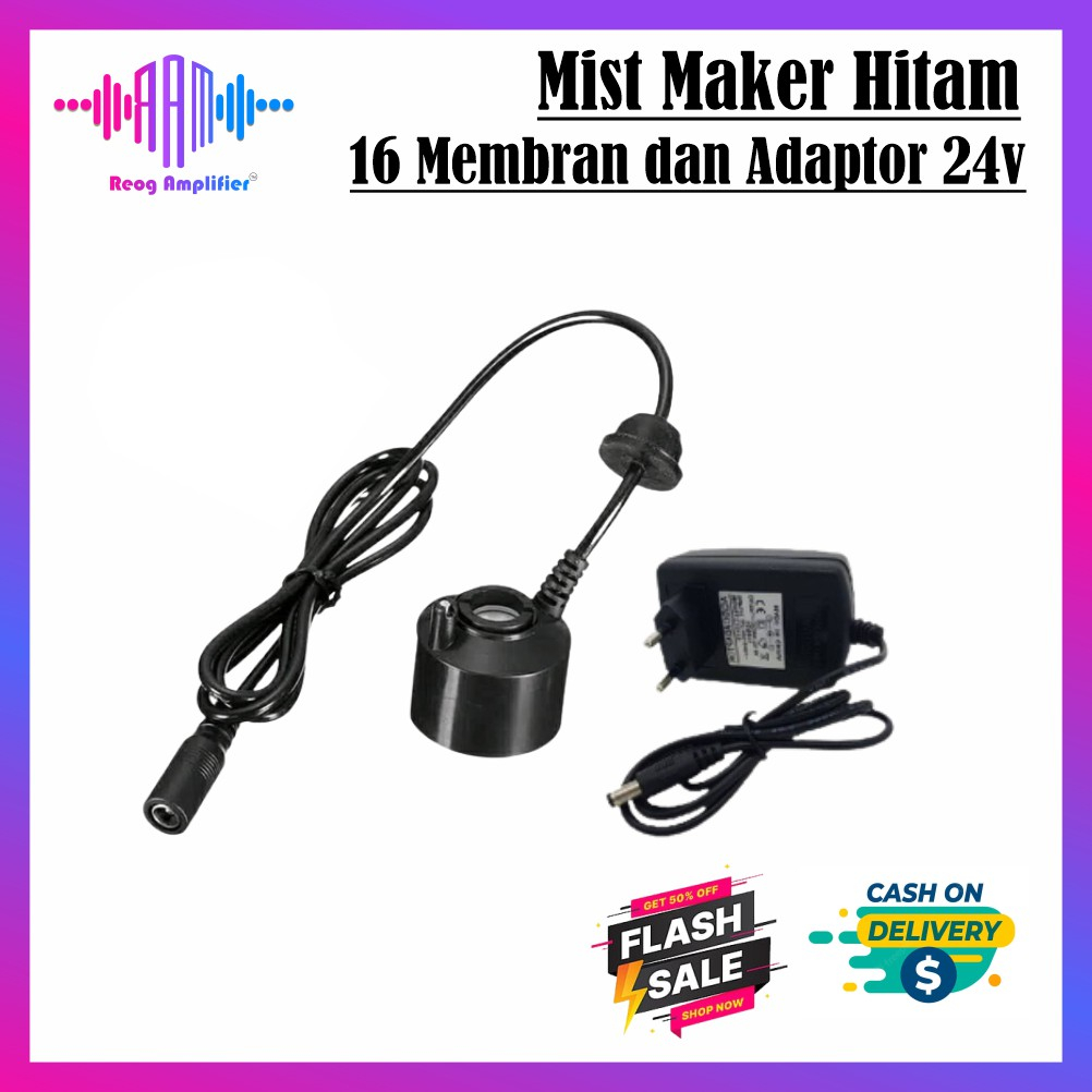 Jual Mist Maker Alat Pengkabut Dan Adaptor 24V 1A | Shopee Indonesia