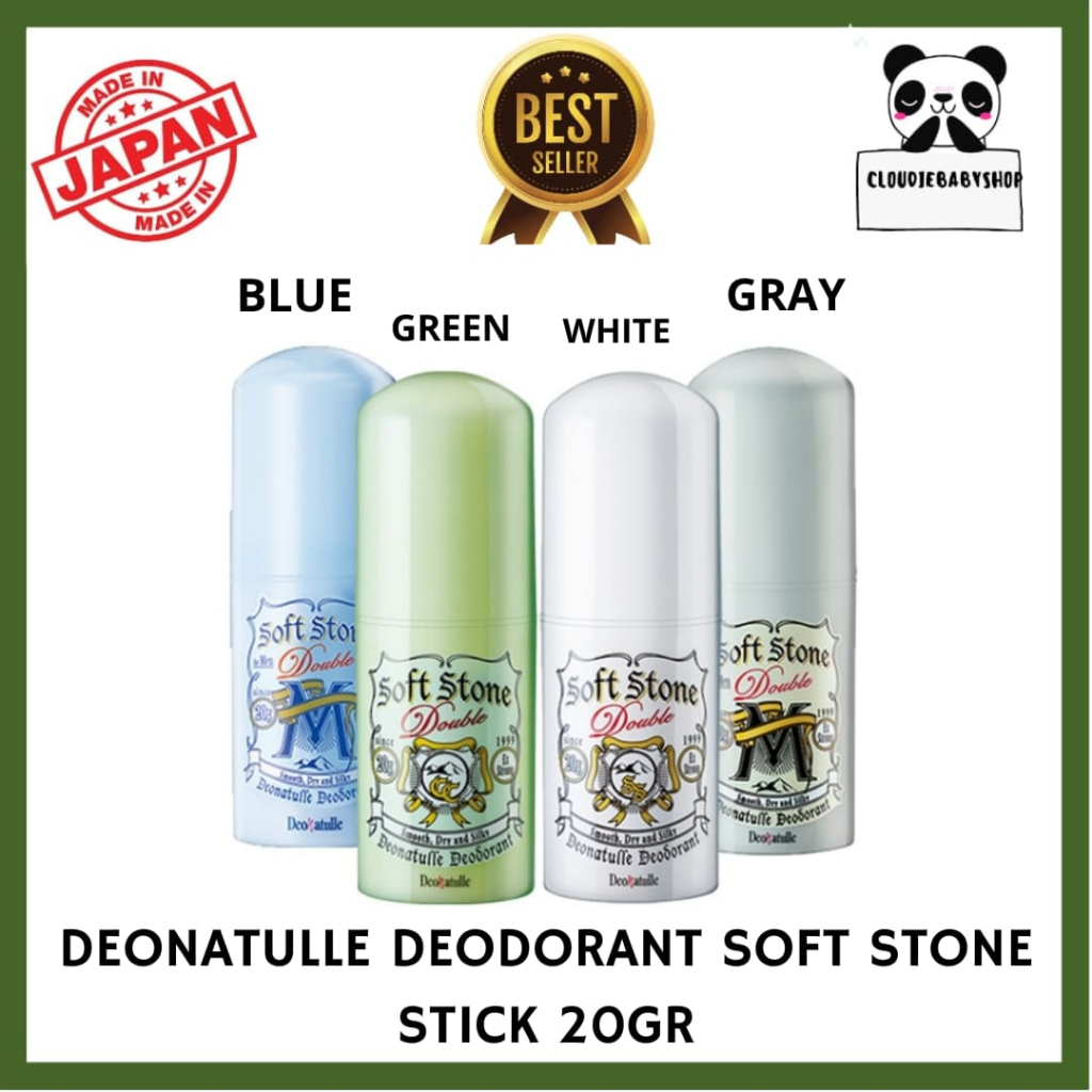 Jual Deonatulle Deodorant Soft Stone stick Double 20gr Original Japan ...