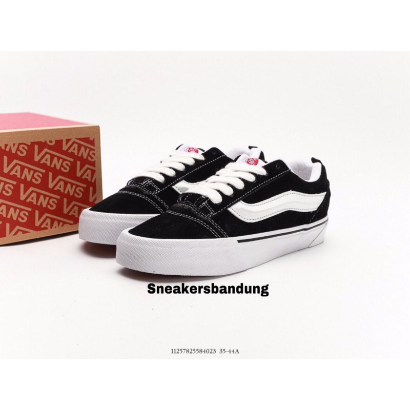 Jual Vans Knu Skool Black White Import 1:1 ( BNIB ) | Shopee Indonesia