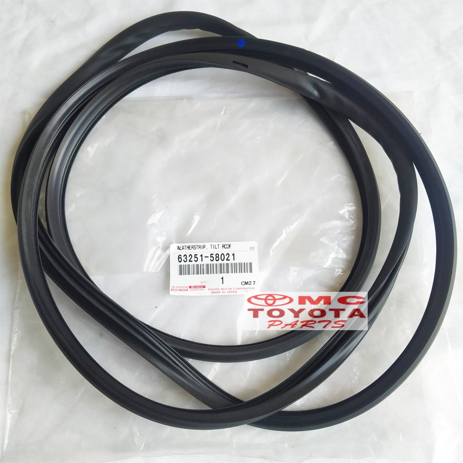 Jual Karet Kaca Sunroof Ataf Depan Alphard Vellfire ANH20 63251-58021 ...