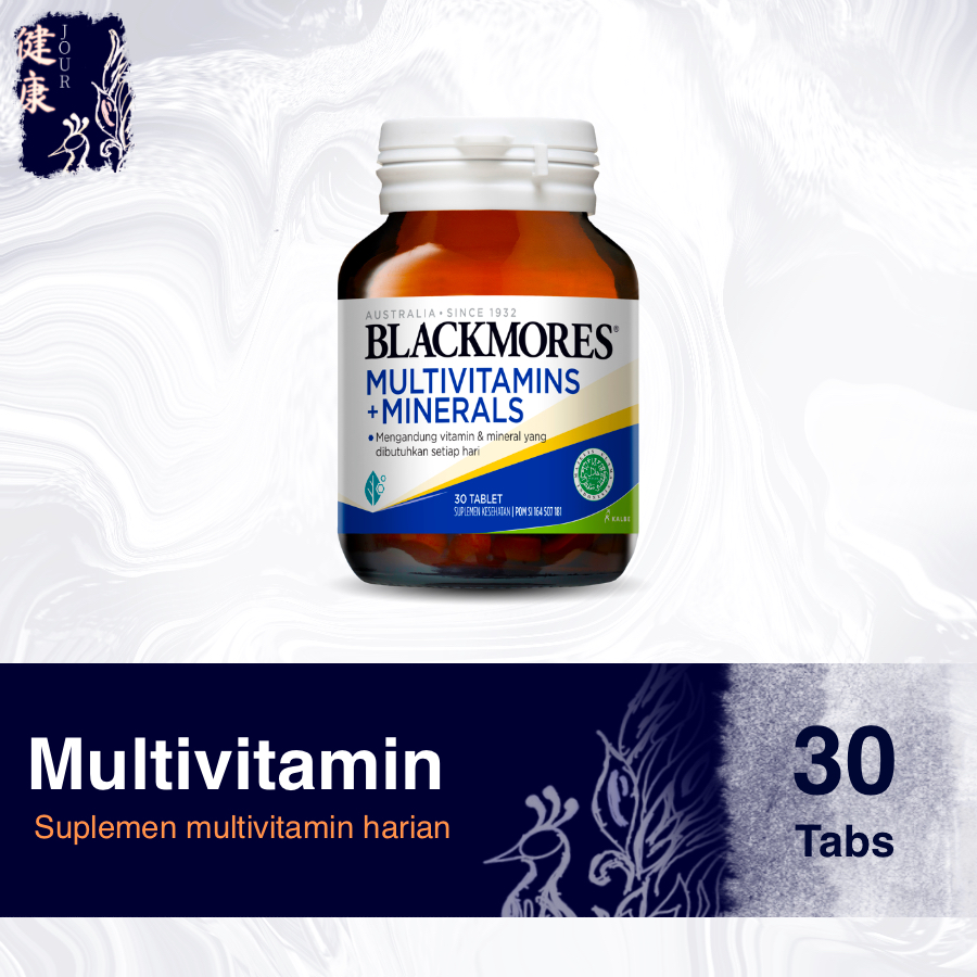 Jual Blackmores Multivitamins + Minerals isi 30 tablet Suplemen Multivitamin untuk imun tubuh ...