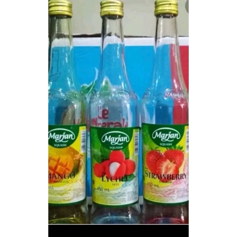 Jual botol bekas sirup Marjan | Shopee Indonesia