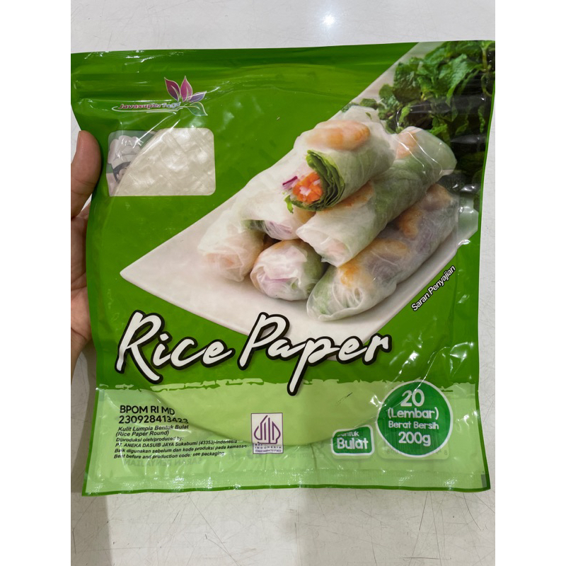 Jual Rice paper 20 lembar 200gr | Shopee Indonesia