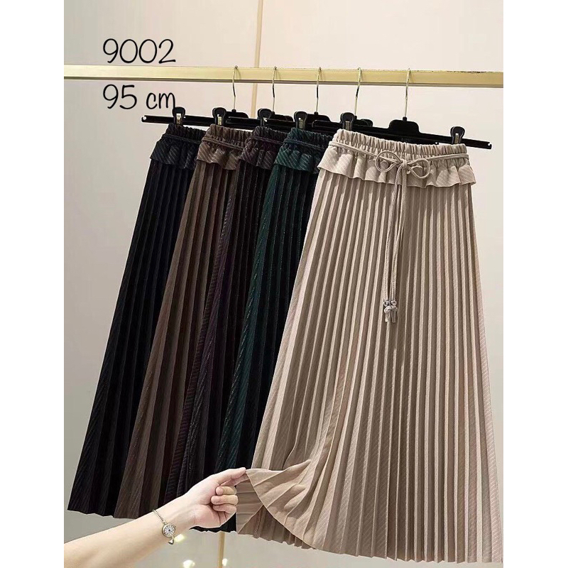 Jual Rok Plisket Panjang, Import, Premium, Panjang 95 cm | Shopee Indonesia