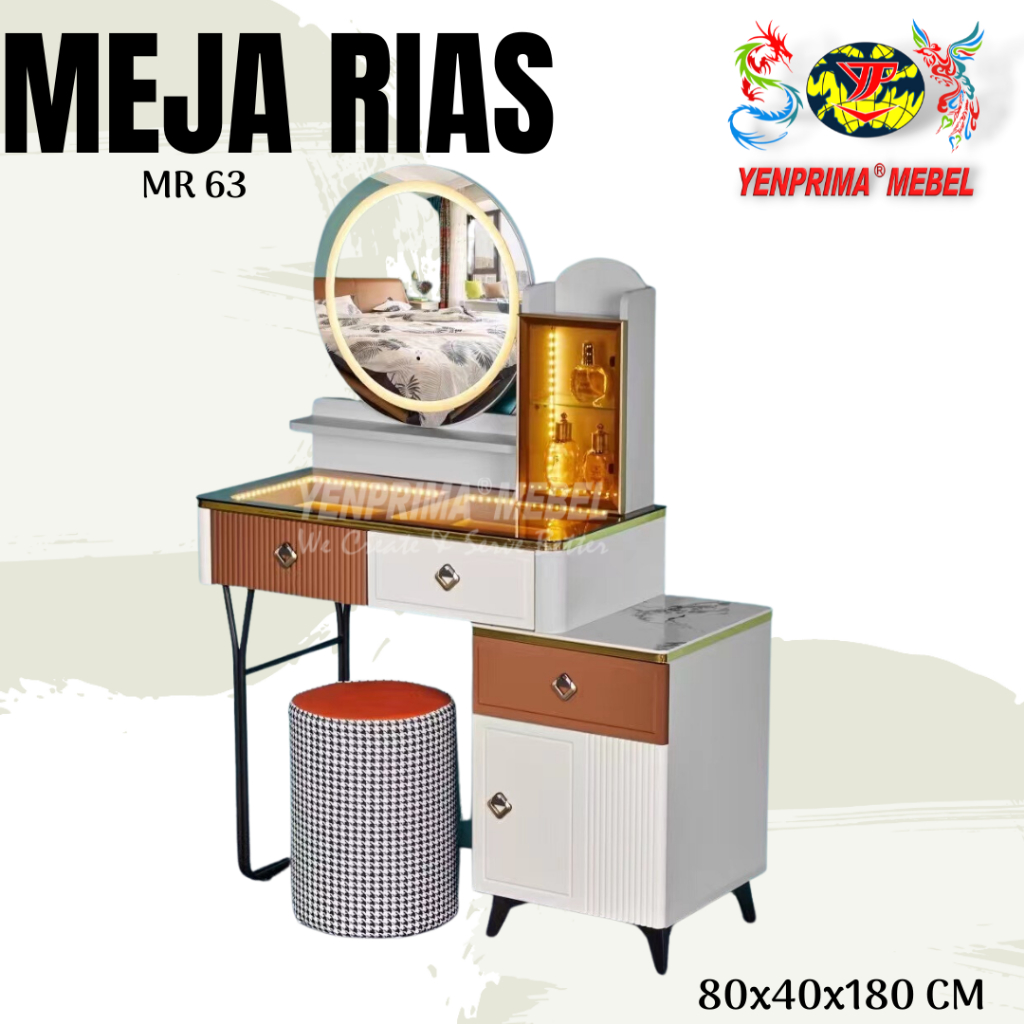 Jual MEJA RIAS/MR 63/MEJA RIAS LAMPU MINIMALIS | Shopee Indonesia