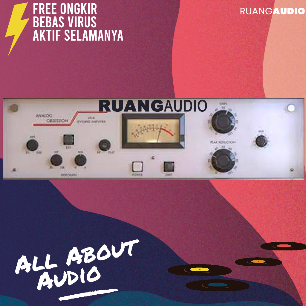 Jual Obsesion Analog LALA v2.1 leveling amplifier Plugin ( Full ...