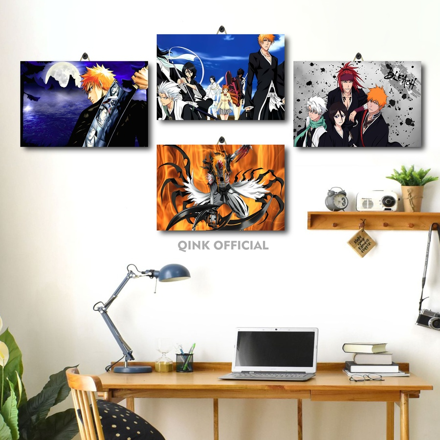 Jual Poster Kamar Custom Anime Gambar Bleach Byakuya Kuchiki 20X30 ...