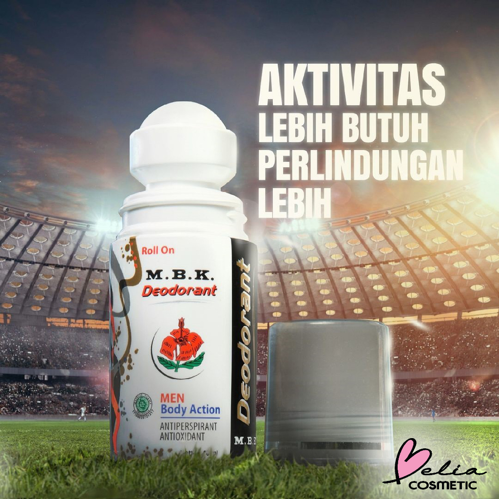 Jual BELIA M.B.K Deodorant Roll On 40 ml | Deodorant | Penghilang Bau Badan Wanita | Mbk ...