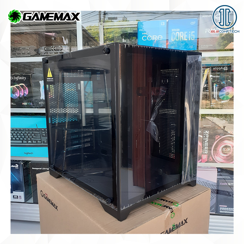 Jual Casing Gaming Gamemax Infinity Mini MATX Tempered Glass sidepanel ...