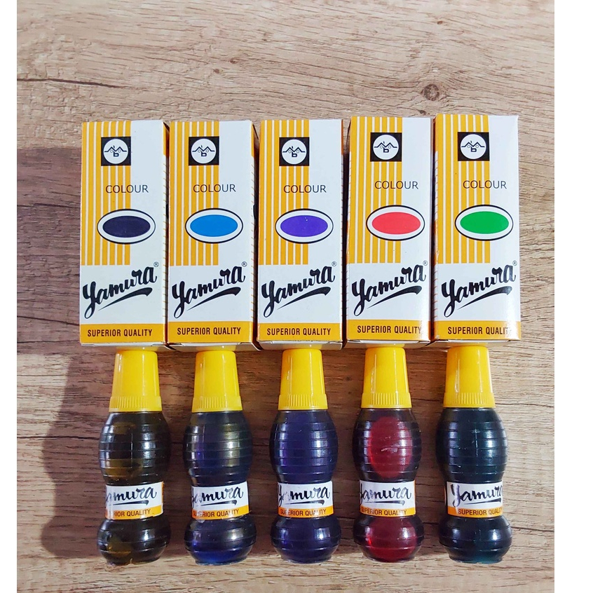 Jual TINTA STEMPEL YAMURA (ECER) / TINTA YAMURA 25CC / TINTA STEMPEL ...