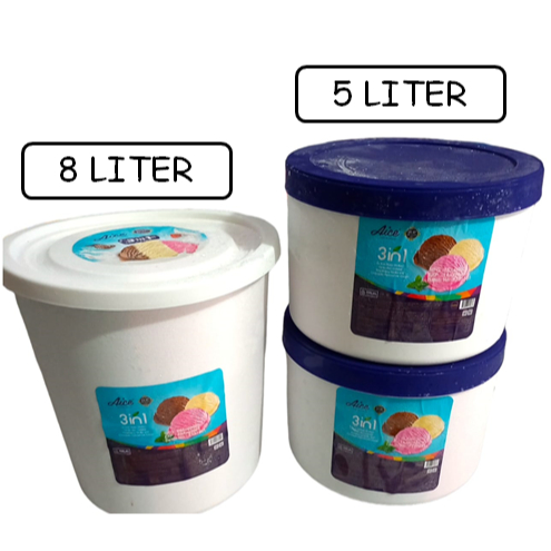 Jual Es Krim Ice Cream Eskrim 8 Liter Aice Ember Family 3 in 1 Bandung ...