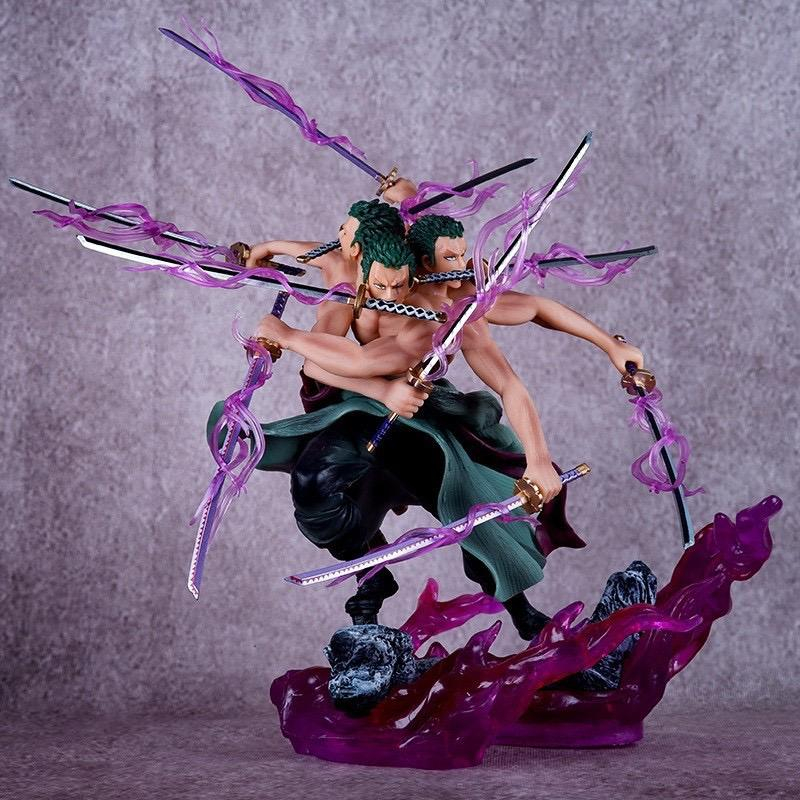 Jual One piece roronoa zoro demon nine sword style ashura asura haki ...