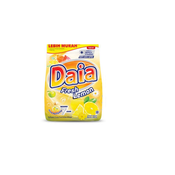 Jual Daia Powder Detergent 800gr merupakan deterjen dengan butiran ...