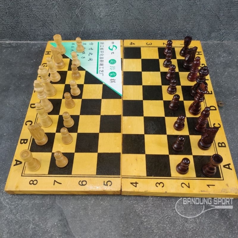 Jual Papan Catur Kayu 30×30cm / Catur Kayu Board Game Kualitas Premium ...