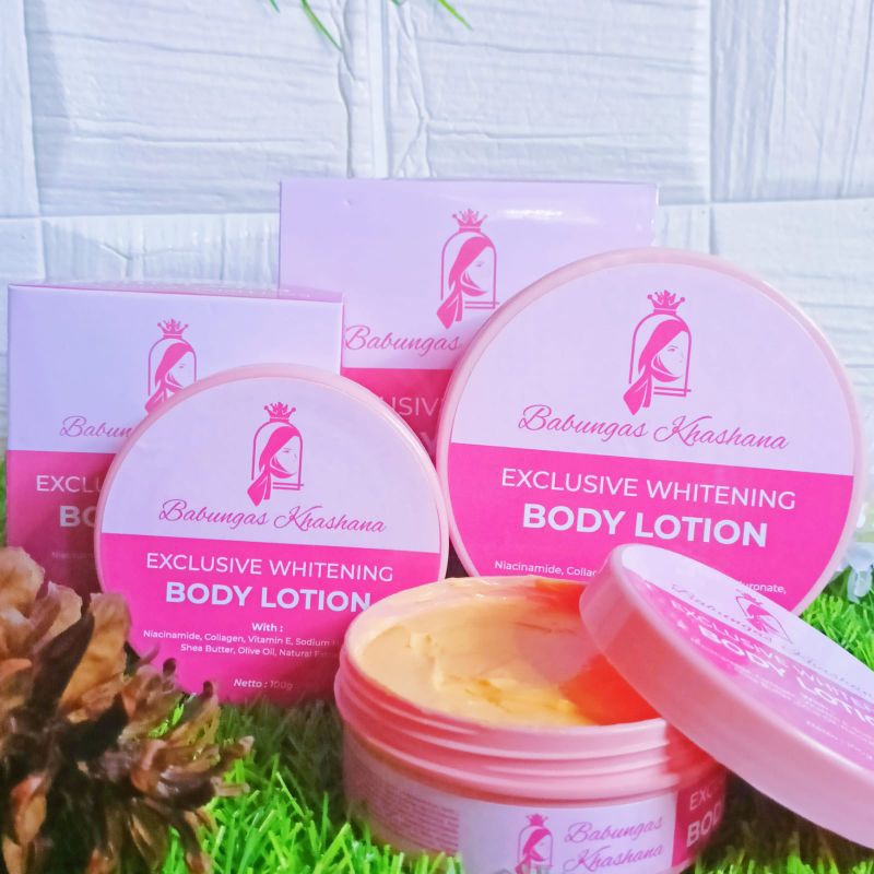 Jual Exclusive Whitening Body Lotion Babungas Khashana 250 gram ...