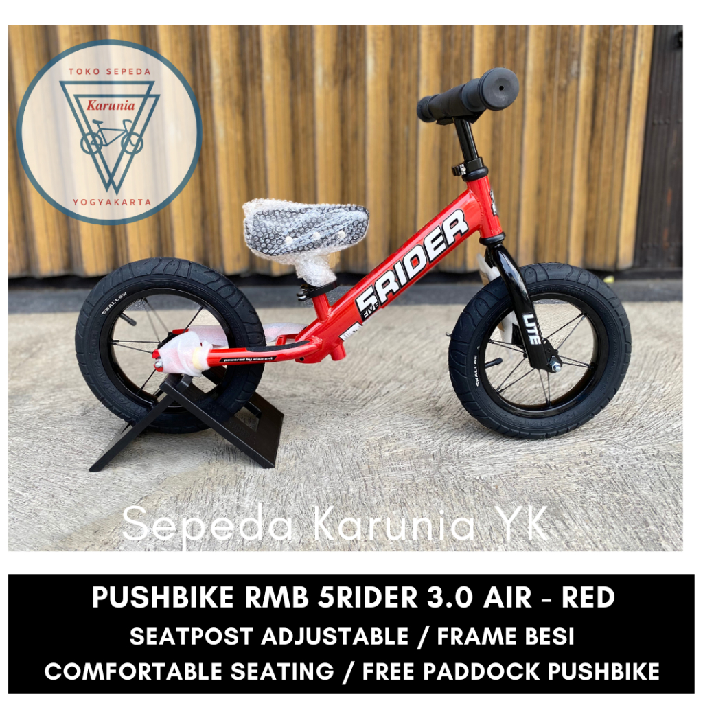 Jual Pushbike Push Bike Balance Bike RMB 5Rider 3.0 Air - Ban Pompa ...